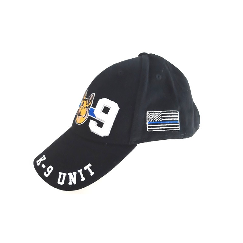 K-9 Police Corps Blue Line Cap