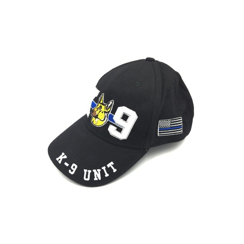 K-9 Police Corps Blue Line Cap