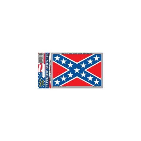Confederate Flag Car Sticker