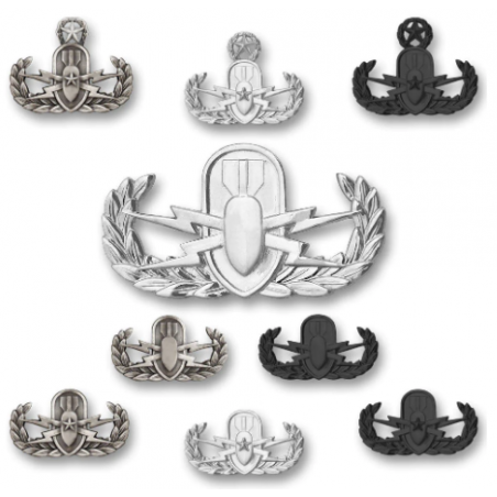 U.S. Armed Forces Explosive Ordnance Disposal (EOD) Basic Badge