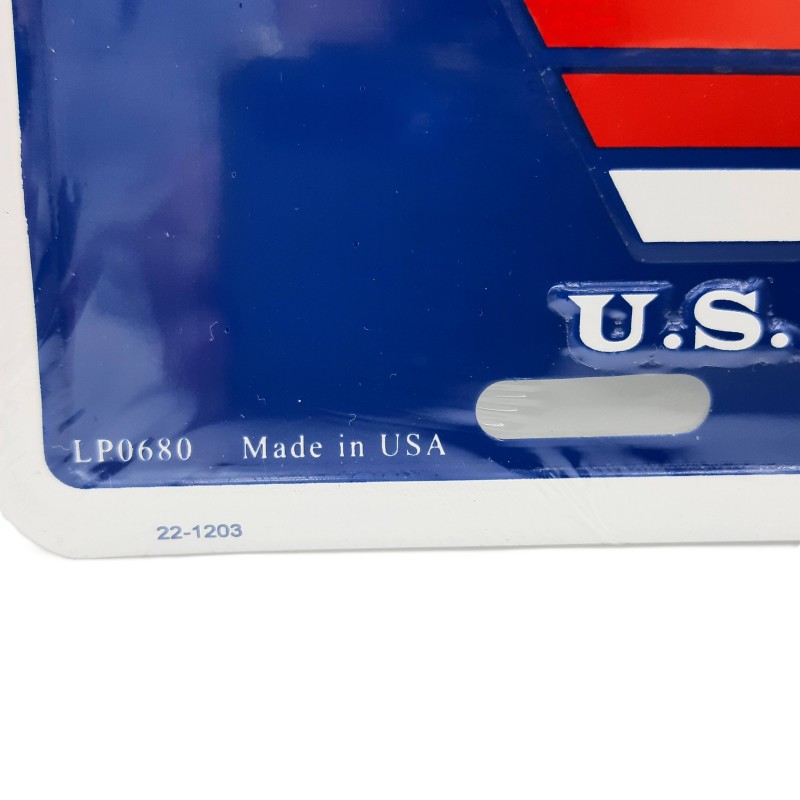 USN TOP GUN LICENCE PLATE